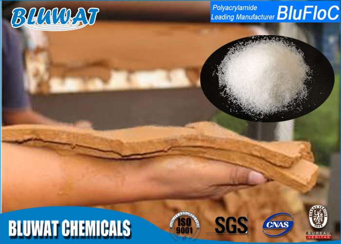 Sludge Dewatering Agent / Cationic Polyacrylamide Polymer Bulk Density ...